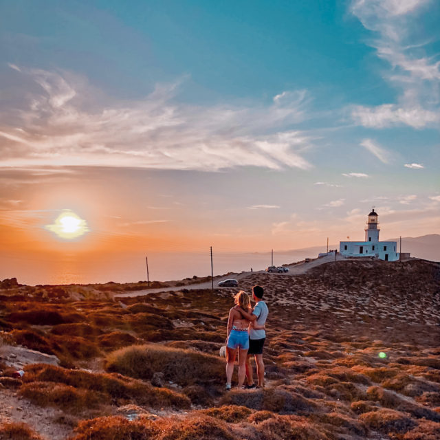 Best places to watch the sunset in Mykonos - Greece (with map ...
